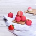 STAOEDU Simulated Fruit Ornaments Lychee Fruit Cupcake Decorating ...