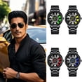 Smartwatch for Men Sporty Analog Quartz Timepiece Featuring Hollow 3D ...