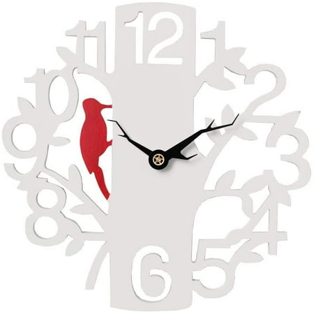 Weatherproof Outdoor Wall Clock, 16 Inch Garden Wall Clock, White ...