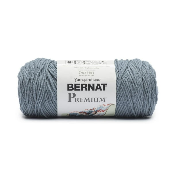 Bernat® Premium™ Yarn, Acrylic #4 Medium, 7oz/198g, 360 Yards, Acrylic ...