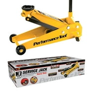 Performance Tool 2 Ton (4,000 lbs.) Capacity Heavy Duty Jack Stand Set ...