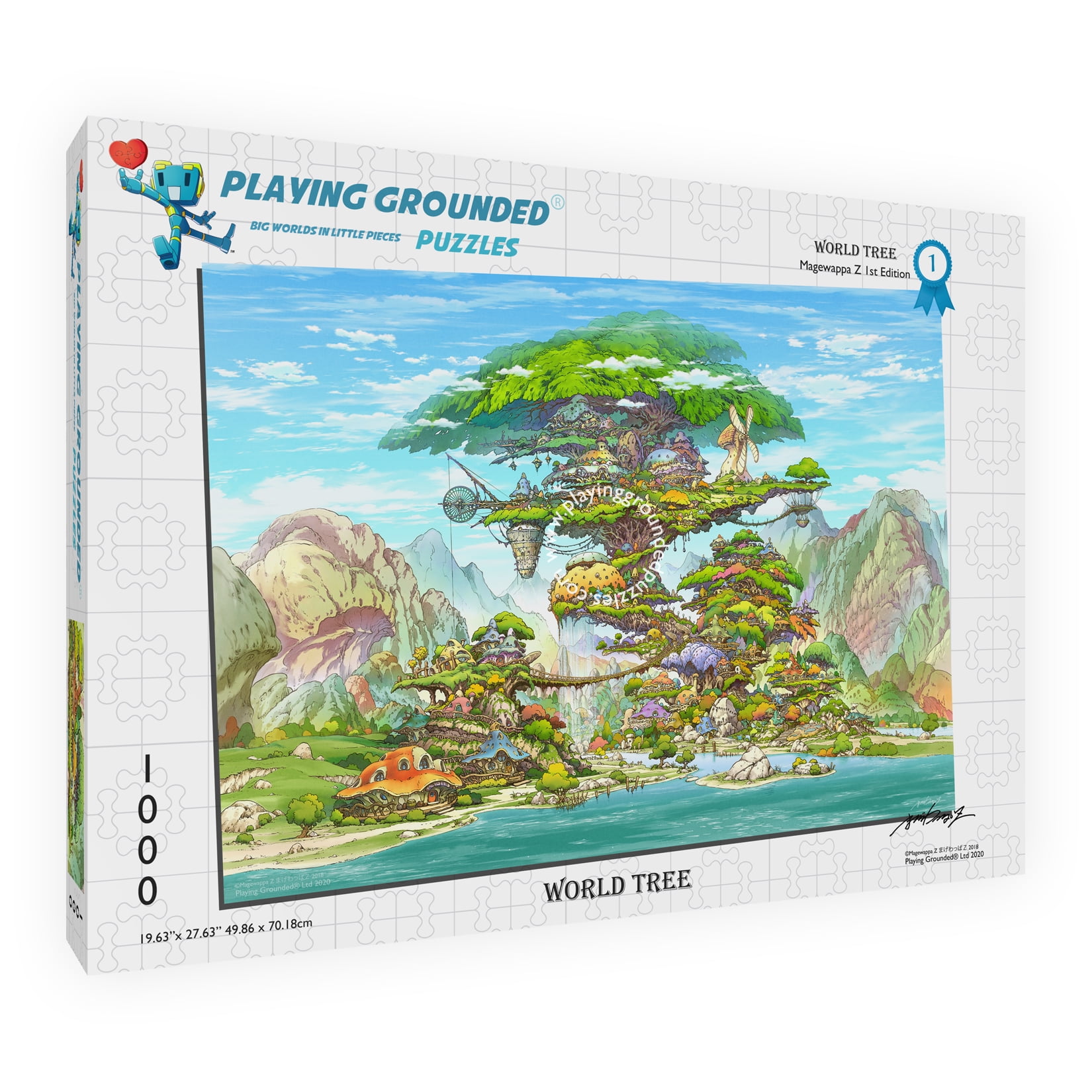 Playing Grounded 1000 Piece Jigsaw Puzzle - World Tree - Walmart.com