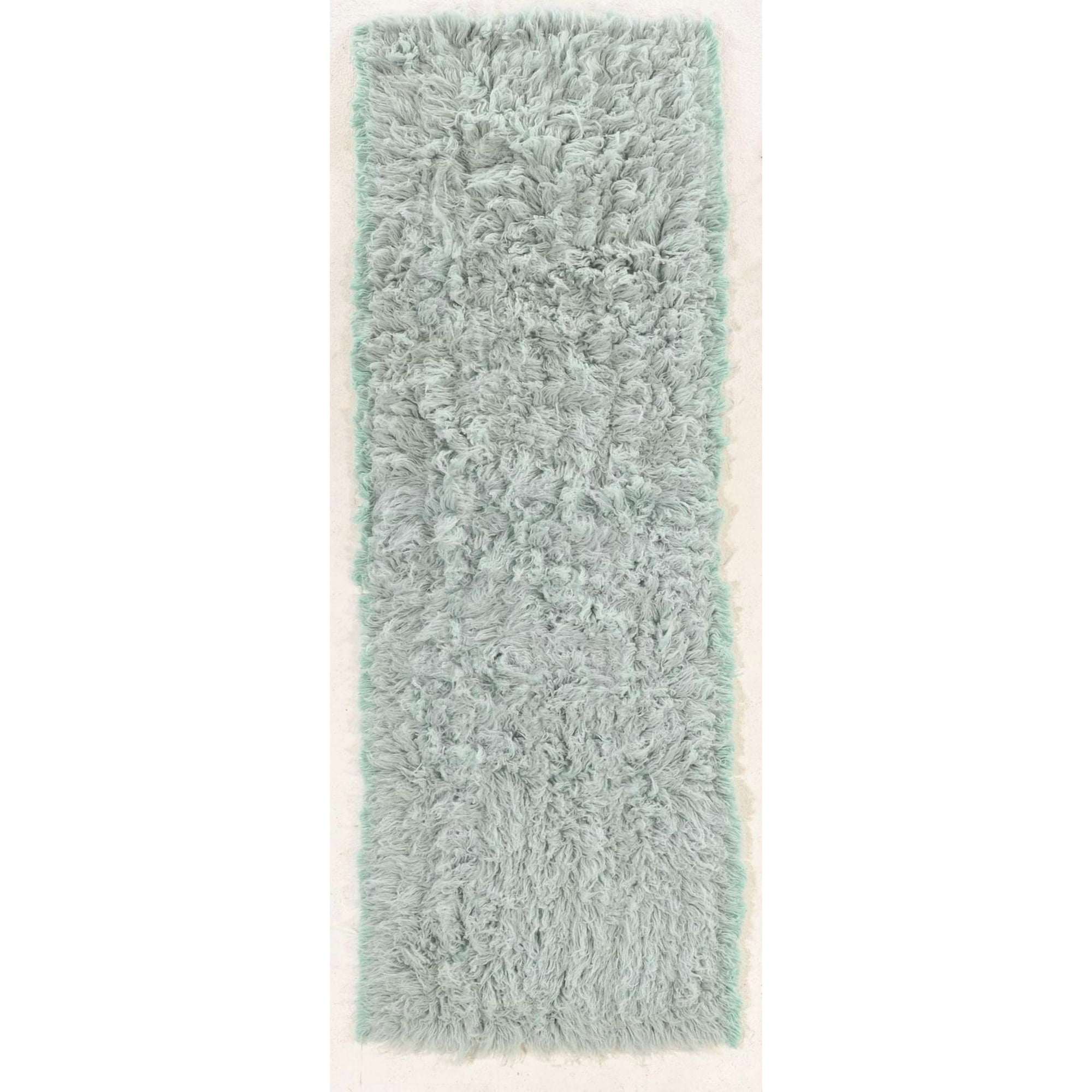 Click here for Linon New Flokati 1400gr 24 X 86 Runner  Pastel Bl... prices