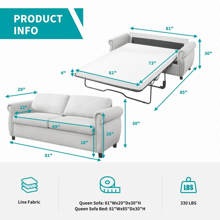 Permanent sleeper sofa bed store
