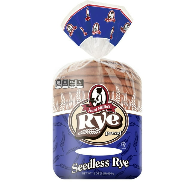 Aunt Millie's Seedless Rye Bread, 16 oz. - Walmart.com