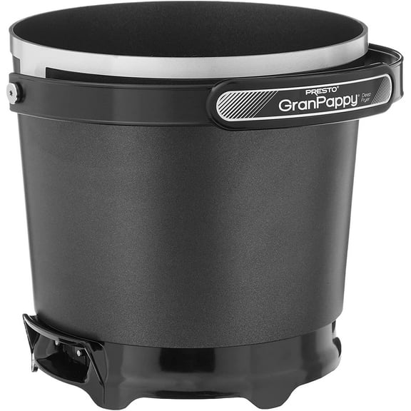 Presto GranPappy Indoor Odorless Kitchen Electric Deep Fryer Ceramic ...