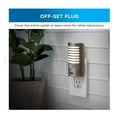 Enbrighten Motion-Sensing Dimmable LED Night Light, Louver Shade ...