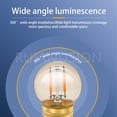 Ruiandsion E27 LED Bulb,12-24V Low Voltage, 1W 80LM 2200K Warm White ...