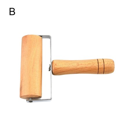 Wooden Roller Pin With Rolling Board Chapati Roti Pizza Dough Roller ...