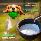 Cebese Dog Squeaky Toys, Indestructible Rubber Chew Fetch Balls for ...