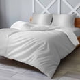4 Piece Duvet Cover Set Full, Abstract Gray Gradient Style Soft ...