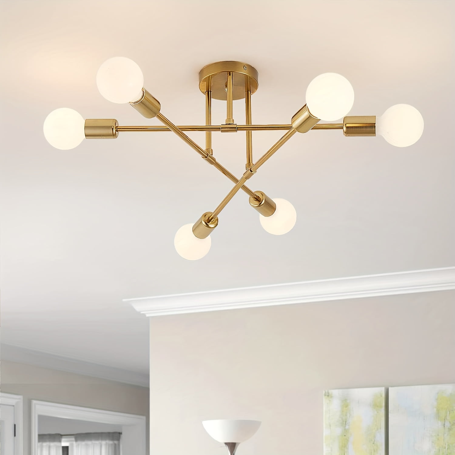 Click here for Unbranded Modern Industrial Ceiling Chandelier - S... prices