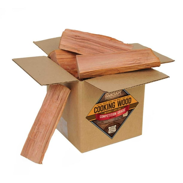 Smoak Firewood's Cooking Wood Mini Logs (8inch pieces, 8-10lbs ...