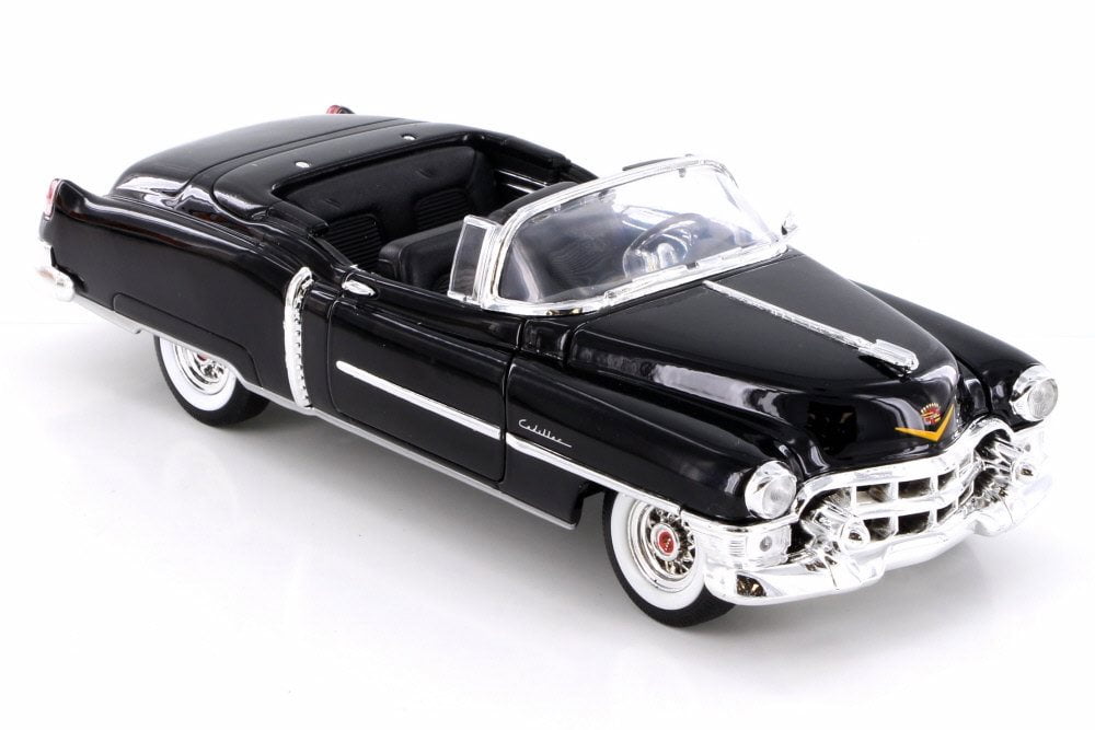 1953 Cadillac Eldorado Convertible, Black - Welly 22414C/4D - 1/24 ...
