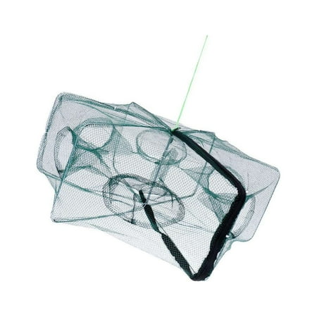 Destyer Foldable Fishing Net Trap Cast Prawn Cage Fish Shrimp Holes 6 ...