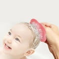 Cradle Cap Brush For Baby Hair Comb Face Scrubbers Silicone Bath ...