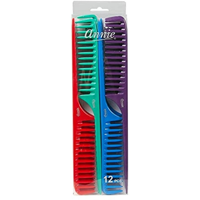 Annie Large Tail Comb Set, 12 Count - Walmart.com