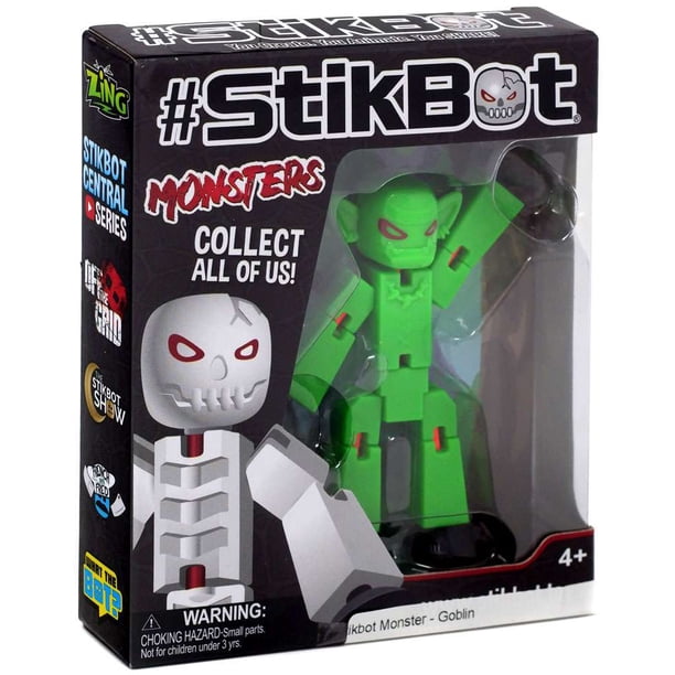 Stikbot Monsters Goblin Figure - Walmart.com