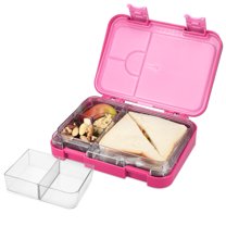 Navaris Bento Box - Adult Lunch Box with 6 Compartments and Removable ...