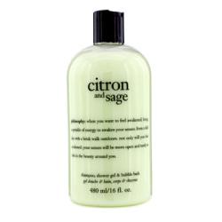 Philosophy Citron Sage Shampoo/Shower Gel/Bubble Bath - Walmart.com