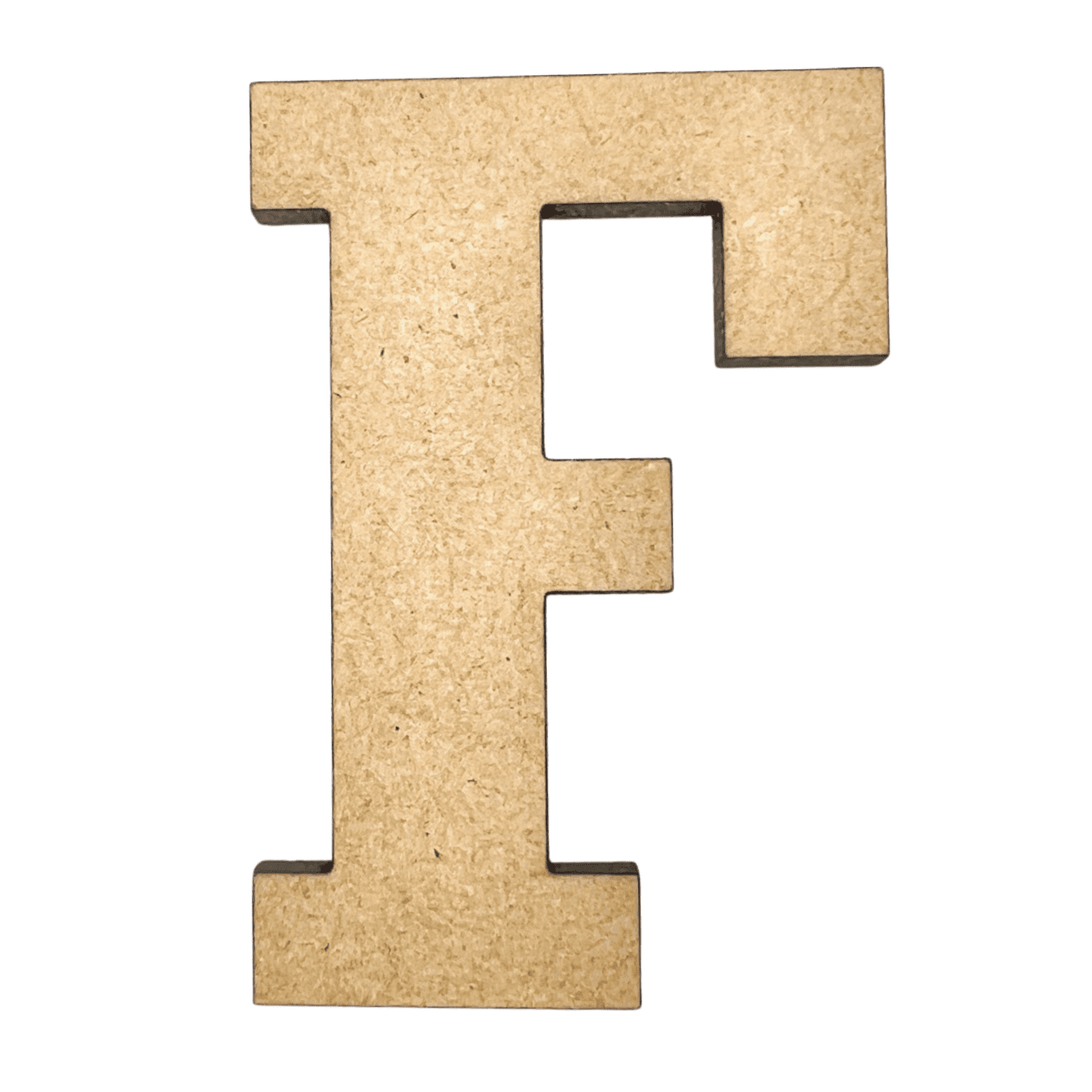 5" Tall MDF Letter F | 1/4" Thick | Krafty Supply Letters | RockTimes ...