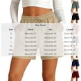 Asxite Womens Shorts Running Workout Overlap High Waisted Pockets ...