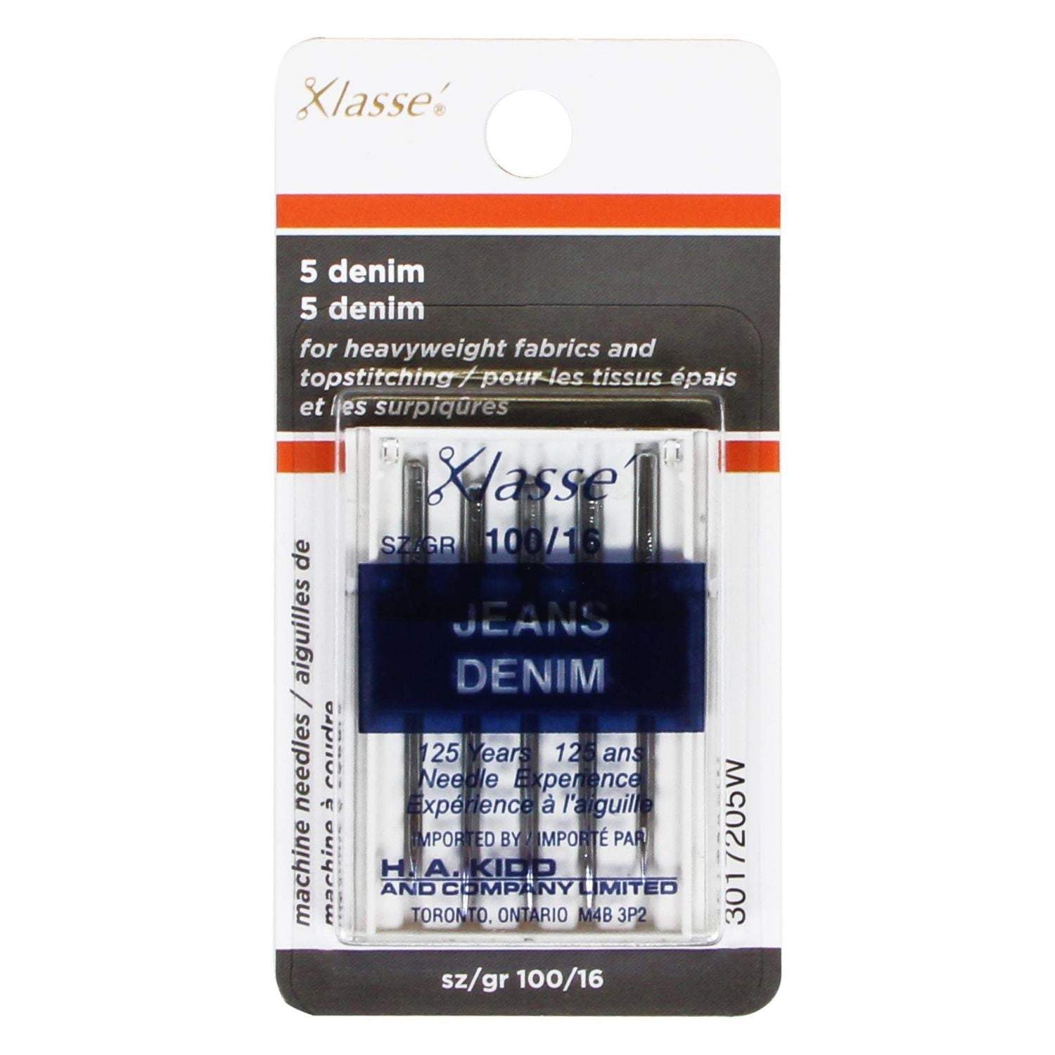 Click here for Unique Creativ Klassé Jeans Sewing Machine Needles... prices