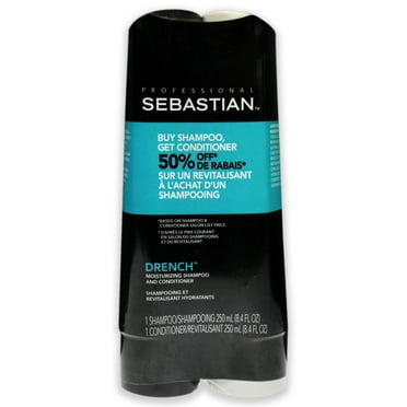 Sebastian Drench Deep Conditioning Set, Moisturizing Shampoo and ...