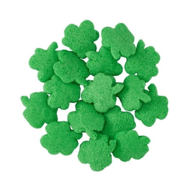 Shamrock Shapes Green Bakery Topping Sprinkles 8 ounces - Walmart.com