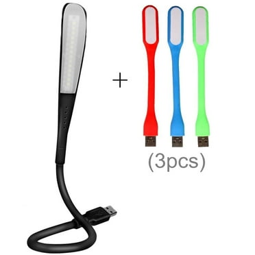 Deago LED Flexible USB Clip On Light/Book Light/Reading Lamp/Night ...