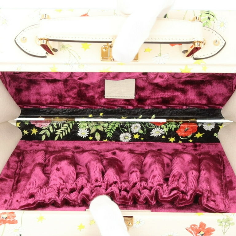 Pre-Owned Gucci Yuko Higuchi collaboration trunk case Pre-Owned Gucci Yuko Higuchi collaboration trunk case