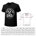 Blue Collar Dad Men's HD Print Classic Short Sleeve T-Shirts Black 3X ...