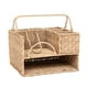 Better Homes & Gardens Resin Rattan All-in-one Serving Caddy, Beige ...