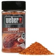 Weber Cowboy Seasoning, 5.6 Ounce Shaker, Earthy Rustic Flavor ...