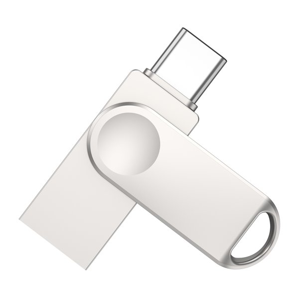 TOPESEL 128GB USB C Dual Flash Drive 2 in 1 OTG USB 3.0 Type-C Thumb ...