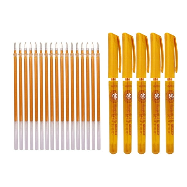 Fillable Pens for Glitter DIY Container Transparent Nail Ballpoint ...