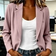 Blazers for Women Business Casual Plus Size Fashion Open Front Long ...