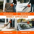 NEOTEC 3IN1 Gas Leaf Blower Mulcher Vacuum Cordless Bag -25.4CC 180 MPH ...