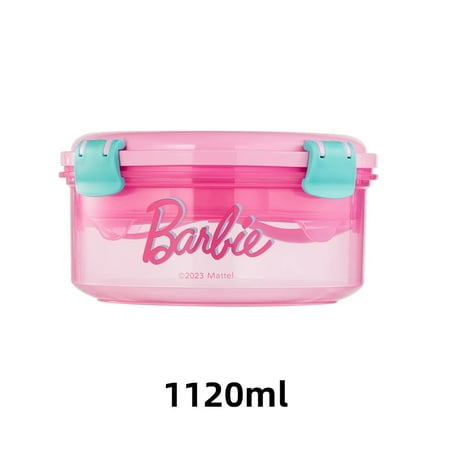MINISO Barbie 65th Anniversary Sparkle Series Salad Bowl PP Plastic ...