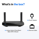 Linksys AX2200 Dual-Band Wi-Fi 6 Mesh Router, Up to 2.2 Gbps Speeds ...