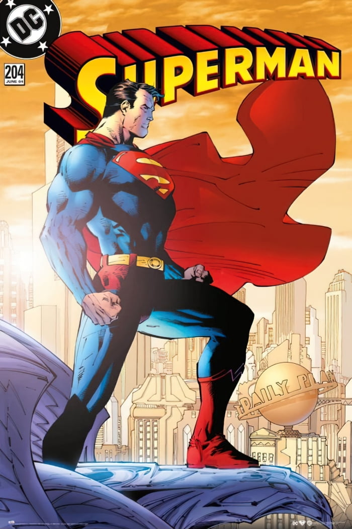 Superman - DC Comics Poster (Gargoyle / Daily Planet) (Size: 24" x 36 ...