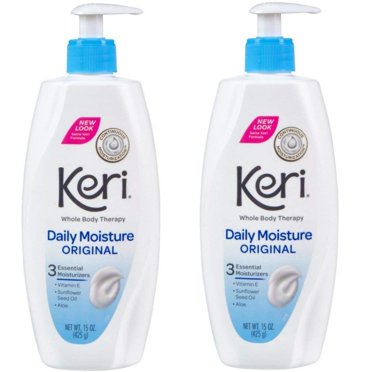 Keri Daily Moisturizing Lotion for Intense Hydration, Dry Skin Therapy ...