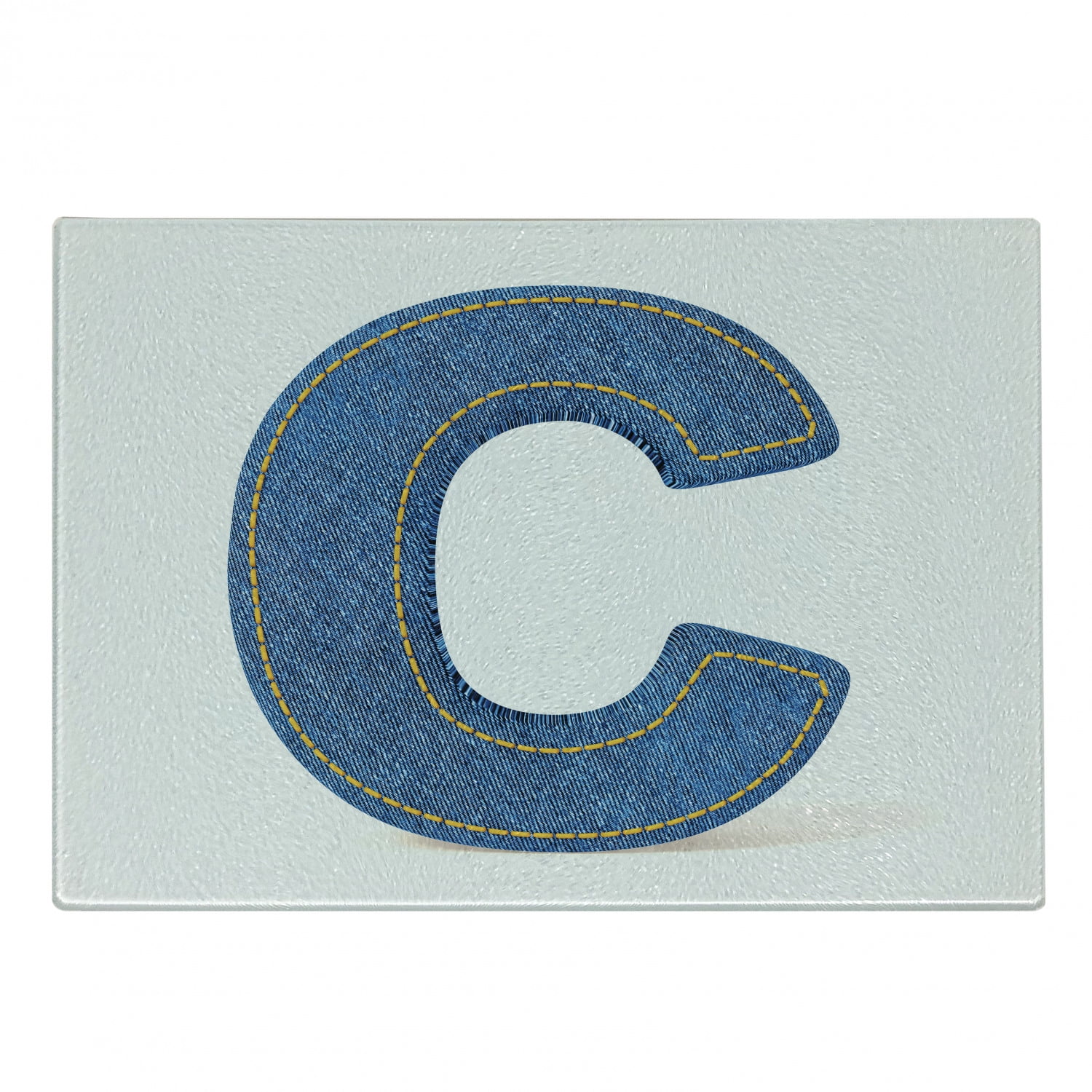 Letter C Cutting Board, Alphabet Sign Writing Language Uppercase C ...
