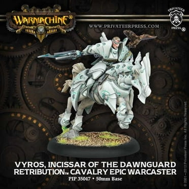 Captain E. Dominic Darius and Halfjacks Warcaster Cygnar Warmachine ...