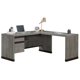 Sauder Manhattan Gate Engineered Wood L-Shaped Desk in Mystic Oak ...