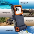 XiHAMA Professional Waterproof Diving Case for Snorkeling, 15M/50FT ...