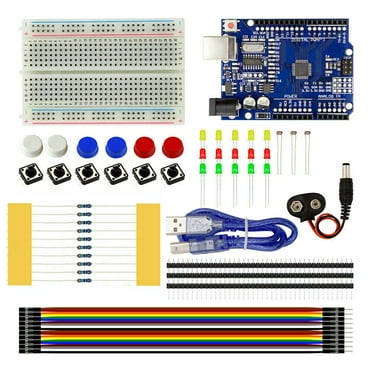 smraza basic starter kit with breadboard,power supply,jumper wires ...