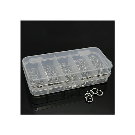 Goriertaly 200pcs Fishing Split Rings Loop Flat Lure Connector ...