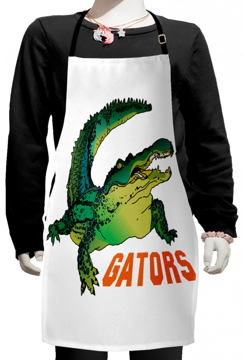 Reptile Kids Apron, Grumpy Alligator Has a Word Gator Crocodile Humor ...
