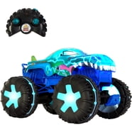 Monster Jam, Grave Digger RC Monster Truck, 1:24 Scale, Nitro Neon ...